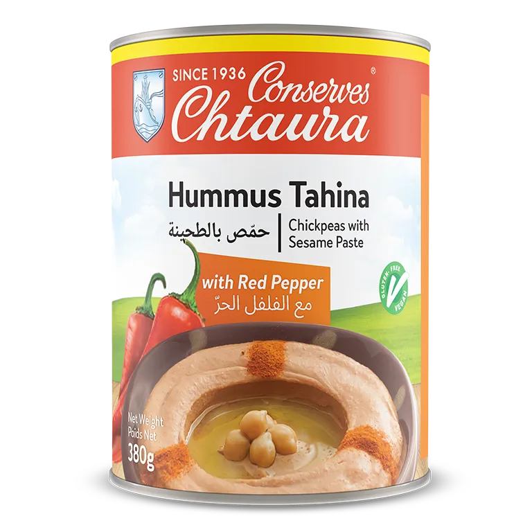 Conserves Modernes Chtaura: Hummus Tahina - Red Pepper